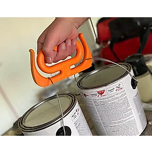 MAMMOTH GRIP Grocery Bag Carrier (2-pack) Handle Holder - Multi Purpose - Carry Shopping Bags Propane Tanks 5-gallon Buckets Paint Cans and More - Durable Heavy Duty 100 lbs per Grip - Made in the USA