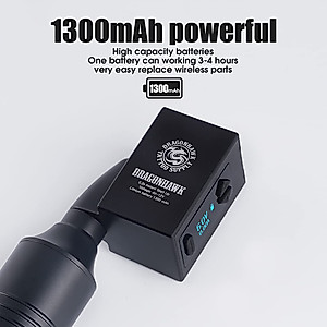 Dragonhawk Wireless Tattoo Battery Power Supply Lightweight Small Lcd Display Screen for Tattoo Pen Machine (DC)
