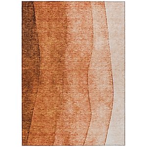 Addison Rugs Chantille ACN625 Paprika 8' x 10' Indoor Outdoor Area Rug, Easy Clean, Machine Washable, Non Shedding, Bedroom, Living Room, Dining Room, Kitchen, Patio Rug