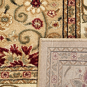 SAFAVIEH Lyndhurst Collection X-Large Area Rug - 12' x 18', Beige & Ivory, Traditional Oriental Design, Non-Shedding & Easy Care, Ideal for High Traffic Areas in Living Room, Bedroom (LNH212D)