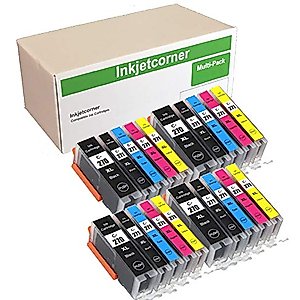Inkjetcorner Compatible Ink Cartridge Replacement for PGI-270XL CLI-271XL PGI 270 XL CLI 271 XL for use with MG6821 MG5721 TS6020 TS5020 MG6820 MG5720 MG5722 (20-Pack)
