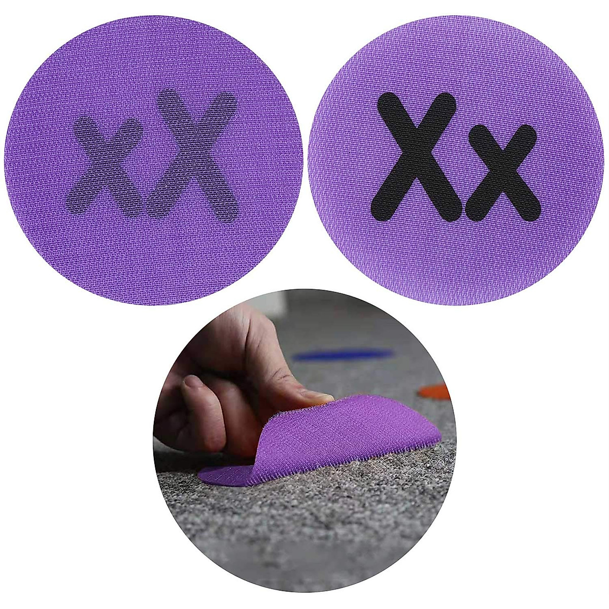 Carpet Marker Spots with Number 1-34 Alphabet A-Z, 60 Pcs 4 inches Floor Circles Marker Dots for Teacher Preschool Kindergarten Classroom