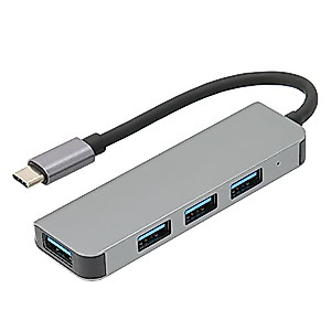 USB C Hub, Expansion Dock 4 in 1 Multi USB Ports Adapter Converter for Keyboard Mouse Card Reader Hard Drive Connection, MultiPort Adapter Dock