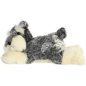 Aurora® Adorable Flopsie™ Ludwig™ Stuffed Animal - Playful Ease - Timeless Companions - Gray 12 Inches