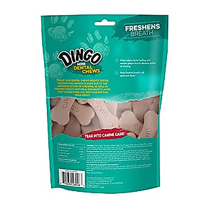 Dingo Denta Treats Teeth Whitening Mini Chews, 24 Pack, Flavourless, 7.6 Oz
