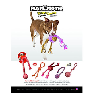 Mammoth Pet Products 43725185: Extra Flossy Chew Monkey Fist Dog Toy, 10In