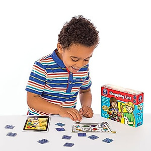 Orchard Toys Moose Games Shopping List Race to Collect Your Groceries in This Fun Memory Game. Age 3-7. 2-4 Players