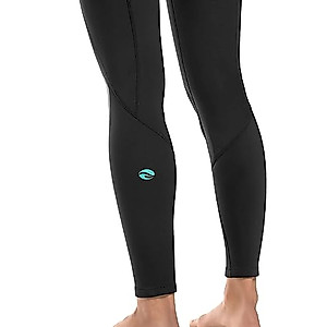 BARE 7MM Women's Elate Full Wetsuit | Comfortable high Stretch Neoprene Material | Long Sleeve | Great for All Watersports, Scuba Diving and Snorkeling | Grey 10
