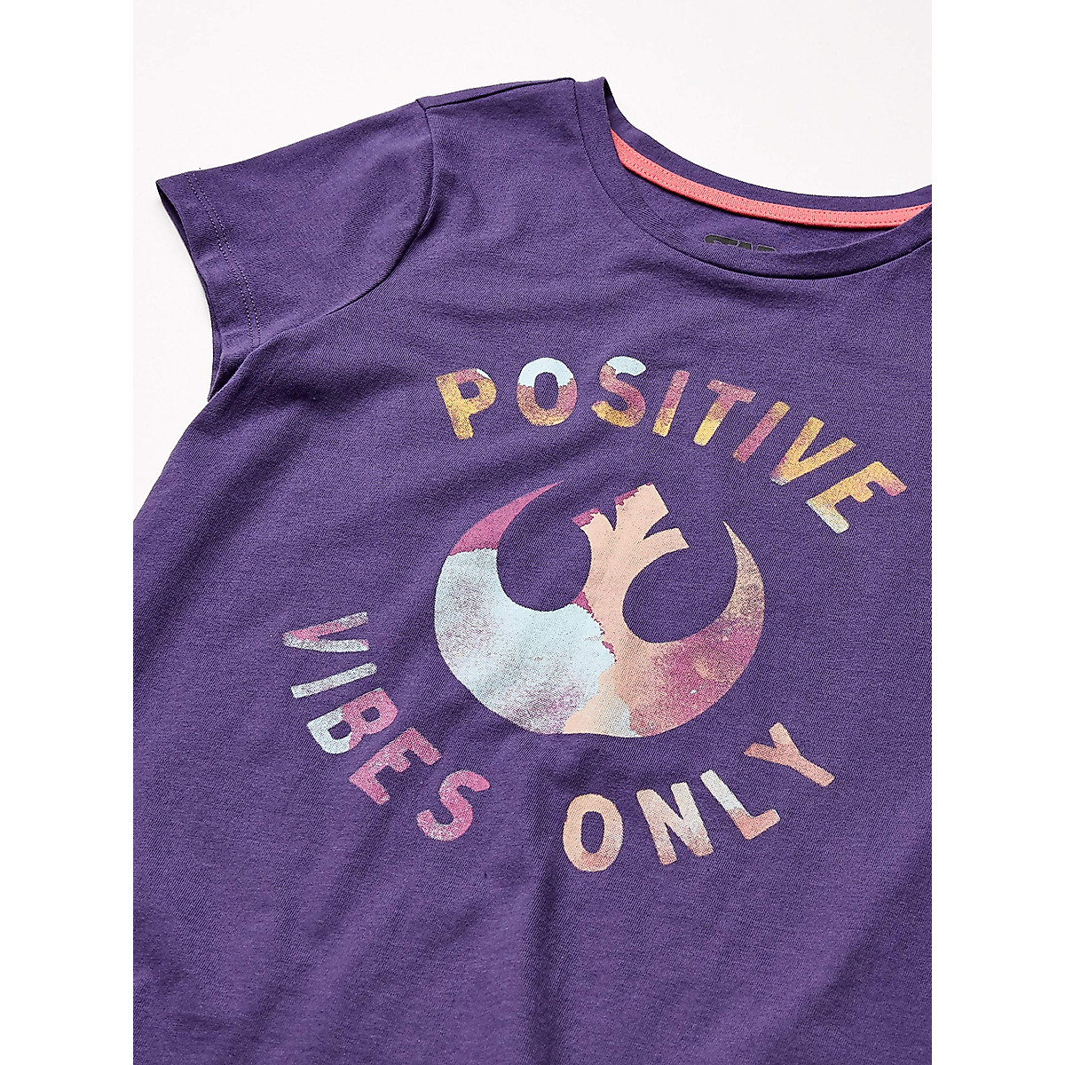 Amazon Essentials Disney | Marvel | Star Wars | Frozen | Princess Girls' Short-Sleeve T-Shirts, Pack of 4, Star Wars Rule The Galaxy, XX-Large