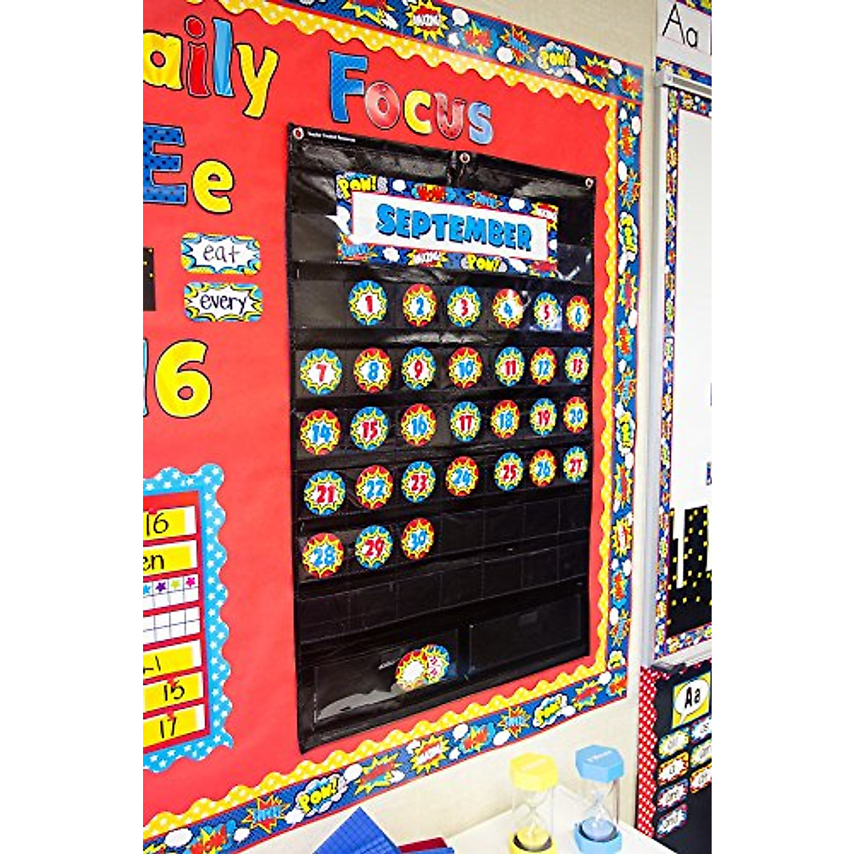 Teacher Created Resources Superhero Straight Border Trim (5586)