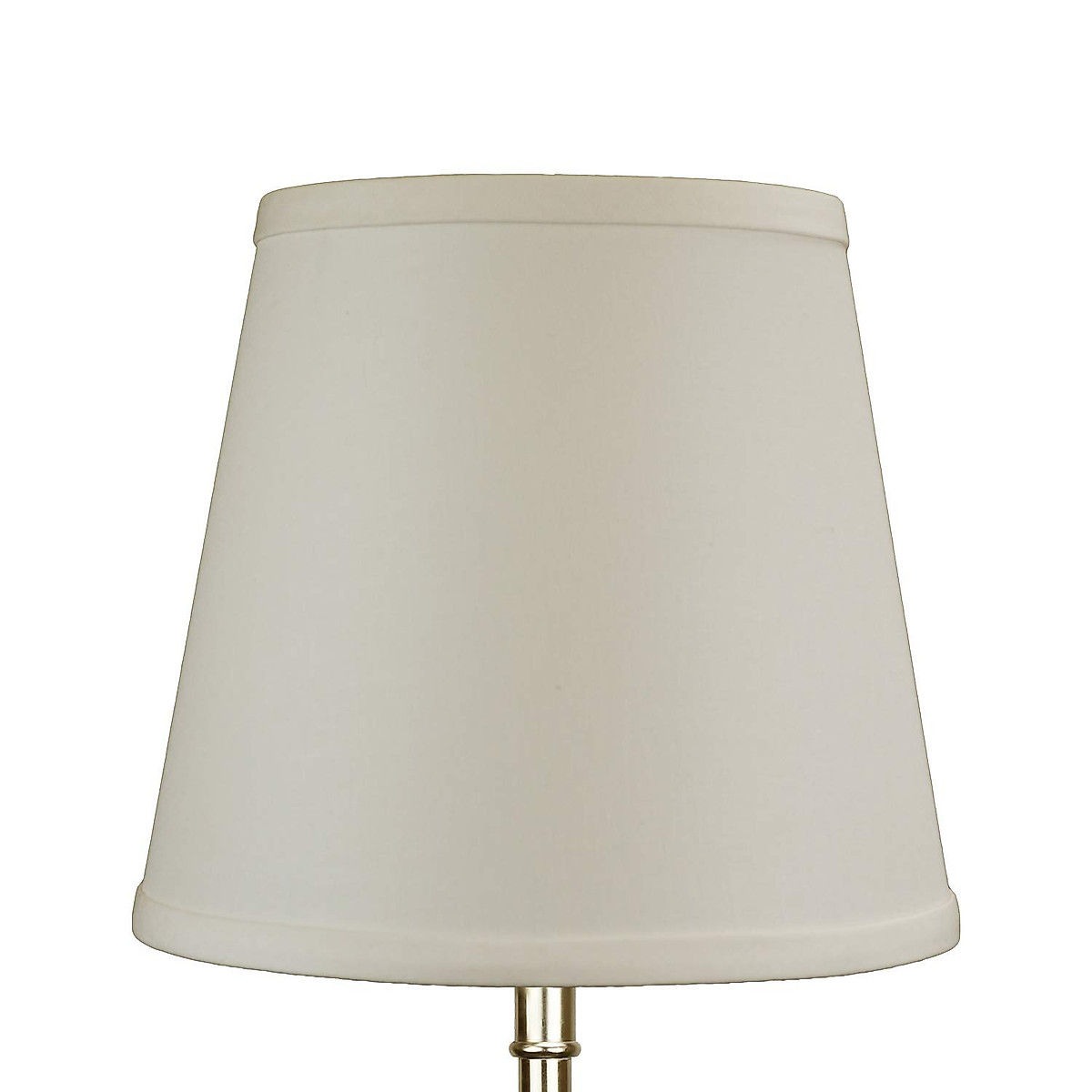 FenchelShades.com 7" Top Diameter x 10" Bottom Diameter 9" Slant Height Lampshade USA Made (Ivory)