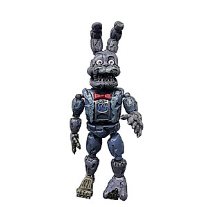 LUNK 6 Pcs Five Night Game Articulated Action Figure Toys, Collectible Figure Dolls,Toys Gifts for All Kids, Cake Topper Decorations 5.5 inch