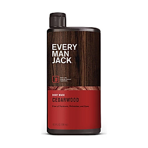 Every Man Jack Body Wash and Shower Gel Cedarwood, 16.9 Ounce
