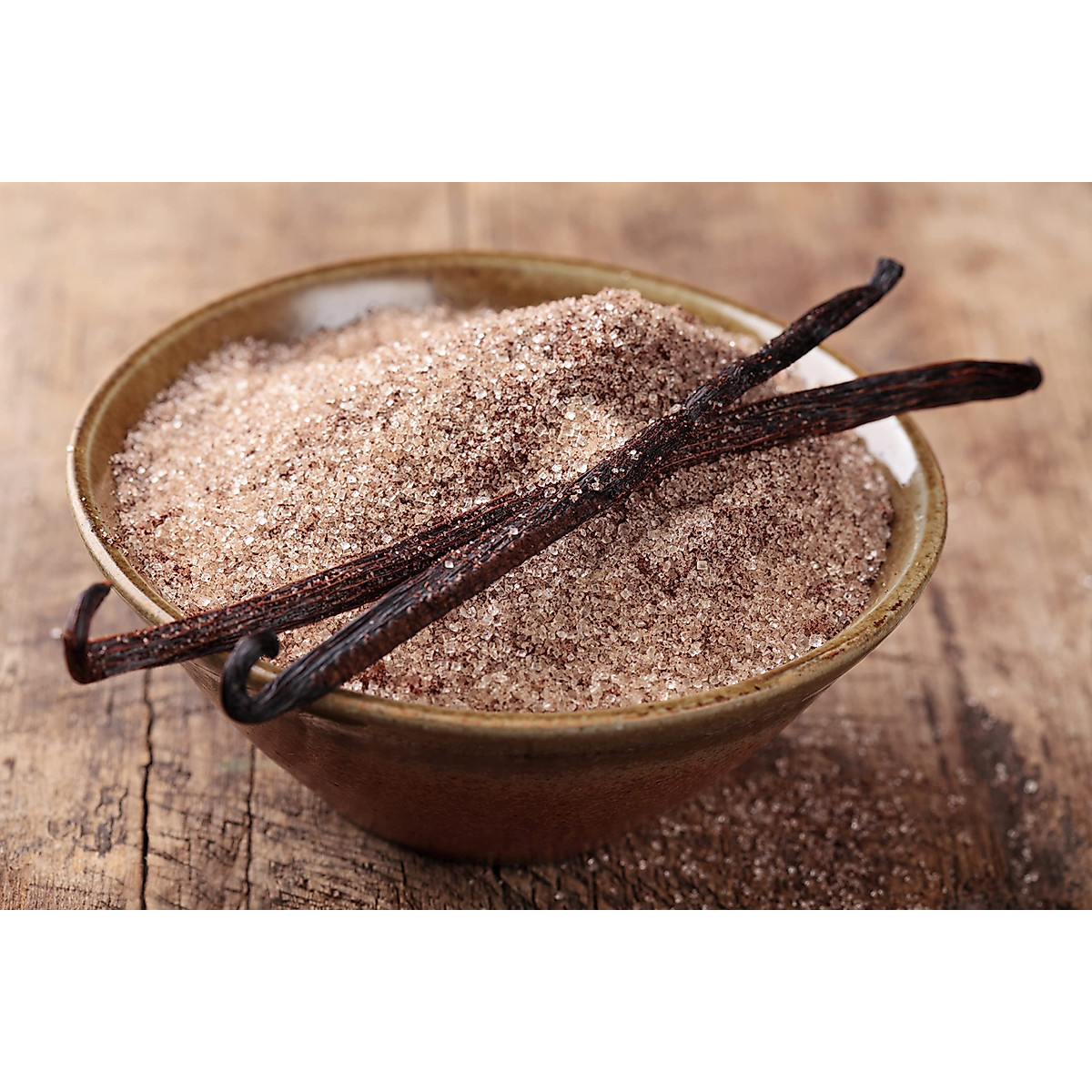 Pure Vanilla Bean Sugar - Made with Real Madagascar Pods & Pure Cane Sugar - For Cooking, Baking, & Additional Flavoring - A Sweet Substitute for Extract, Paste & Beans - 12 Oz