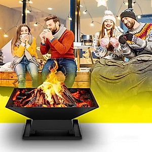 18 Inch Charcoal Grills, Portable Barbecue Grill with Lid, Outdoor Cooking Tabletop Grill, BBQ Grill for Adult, Small Charcoal Grill for Outdoor Backyard, Camping, Traveling and Beach