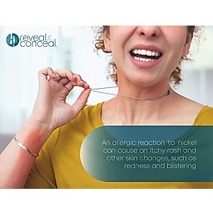 Reveal and Conceal Nickel Allergy Test Kit by Smart Practice - Detecting Nickel is a Snap - Test for Nickel in Your Jewelry and Prevent Skin Exposure With Liquid Clear Coat - Includes 10 Test Swabs