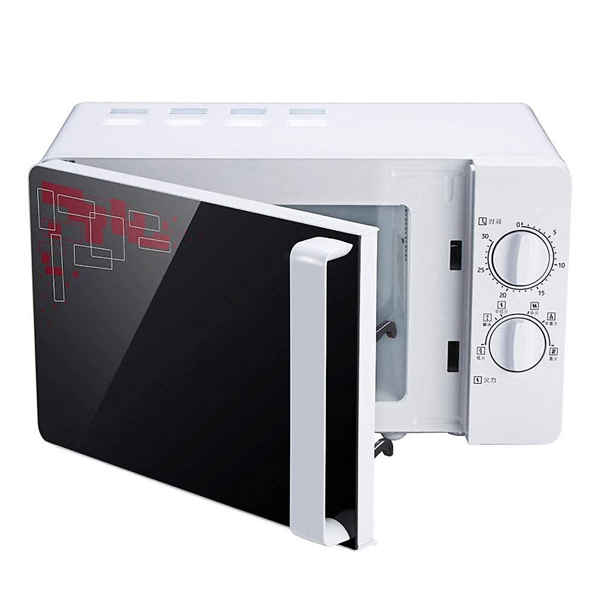 Solo Manual Microwave with No Rust Interior for Easy Cleaning, Soft Touch Housing and Matt Finish, Auto Defrost, Cotton White, 20 Litre with 6 Power Levels, 800 W