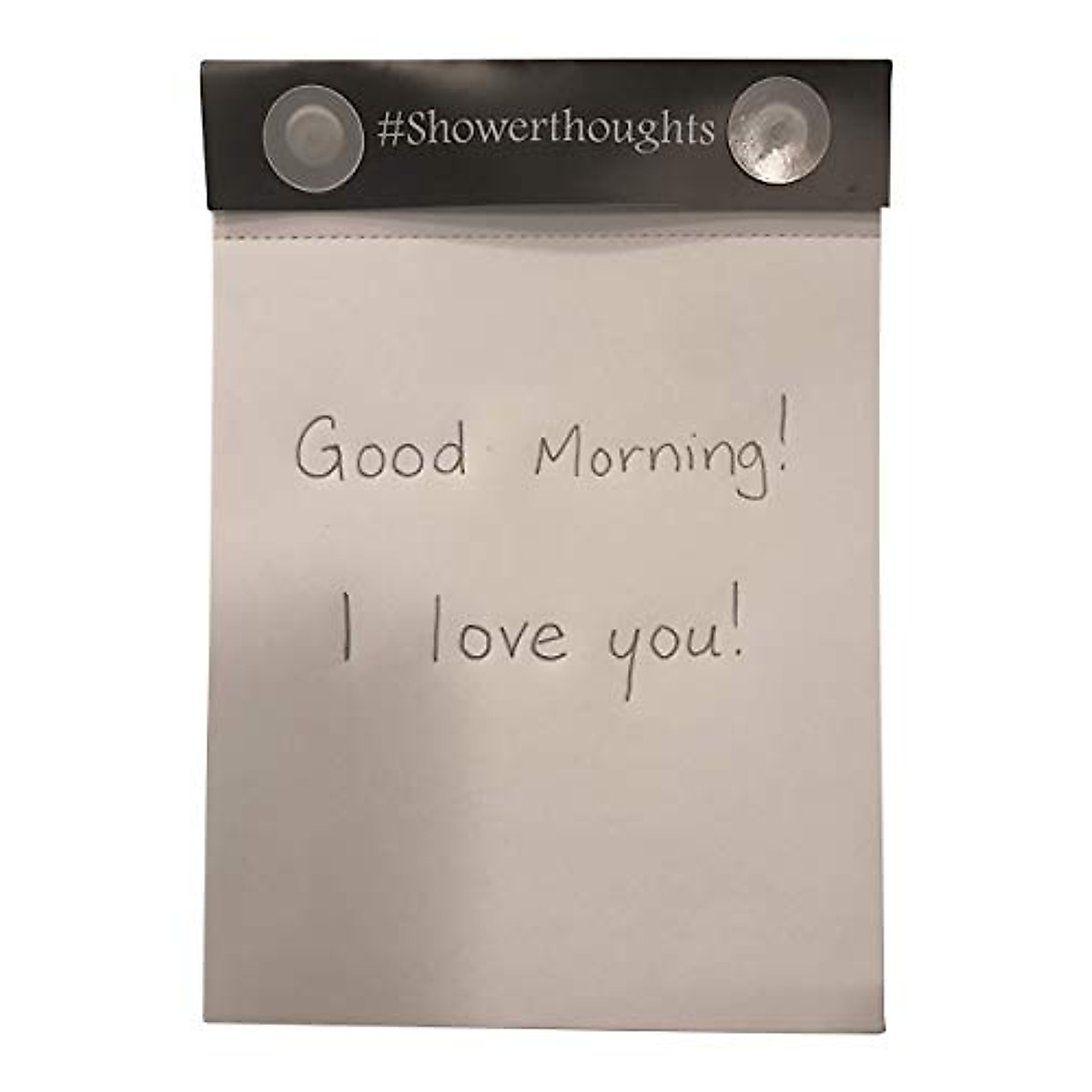 HealPT Waterproof Shower Notepad with Pencil - Shower Notebook with Waterproof Paper