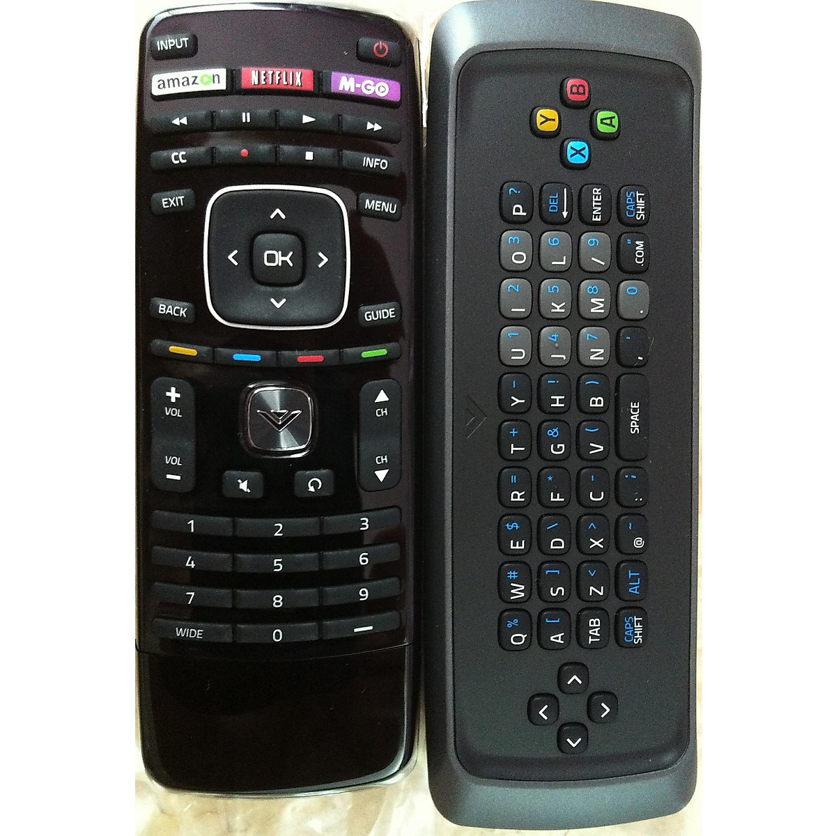 New Smart TV QWERTY Dual Side Keyboard Remote Control for XVT323SV XVT373SV XVT423SV XVT473SV XVT553SV -This is Original Remote, do not Need Any Program, only Put into Battery can Work