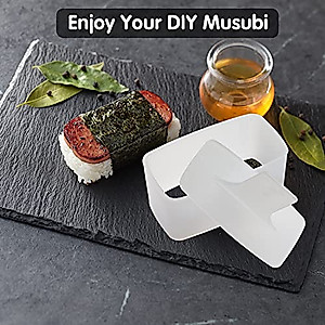 Spam Musubi Mold, 2 Pack Musubi Maker Press, Make Your Own Hawaiian Spam Musubi at Home, BPA Free, Non-Stick, The Original Musubi Mold Used in Hawaii restaurants !!!