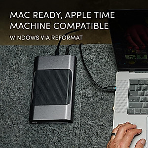 SanDisk Professional 12TB G-Drive Enterprise-Class External Desktop Hard Drive - 7200RPM Ultrastar HDD Inside, USB-C (10Gbps), USB 3.2 Gen 2, Mac Ready - SDPHF1A-012T-NBAAD