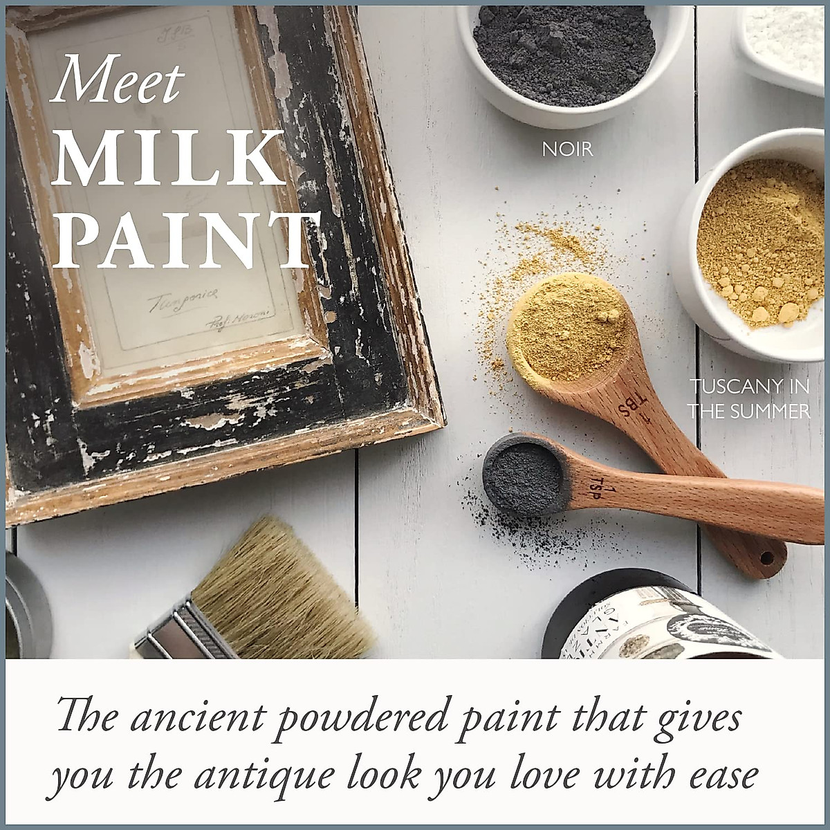 Amy Howard - Toscana Milk Paint - Powder Milk Paint for Furniture, Decor and More (My Linen Apron)