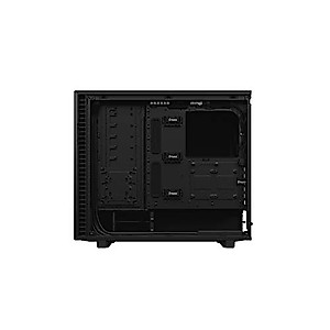 Fractal Design Define 7 Black Solid Brushed Aluminum/Steel E-ATX Silent Modular Mid Tower Computer Case