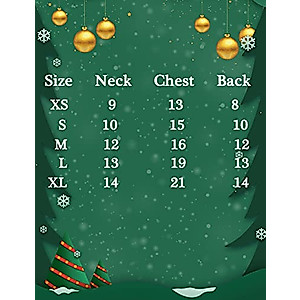 Impoosy Dog Christmas Shirt Pet Snowman Pajama Sotf Puppy Candy Clothes Cat Xmas Cotton Clothing (XL)