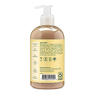 SheaMoisture Conditioner 100% Pure Jamaican Black Castor Oil to Intensely Smooth and Nourish Hair with Shea Butter, Peppermint and Apple Cider Vinegar 13 oz