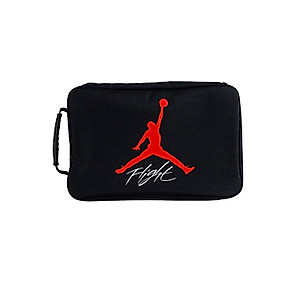 Jordan The Shoe Box Sneaker Storage Bag (One Size, Black/Wolf Grey)