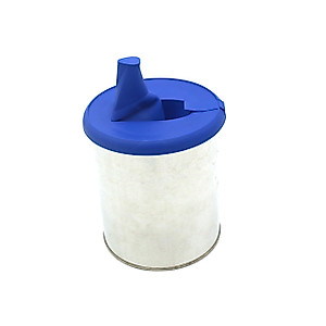 Paint Can Lid Cover and Pouring Spout for 1-Quart Containers, 1 Pack - Secure Seal with Built-in Spout to Pour Paint Easy, Prevents Messes, Spills, Drips, Splatter - Paint Storage Lid