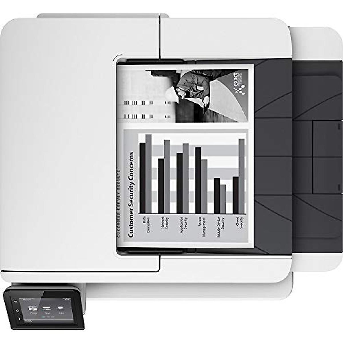 HP - Laserjet Pro m426fdw Wireless All-in-One Printer - Gray