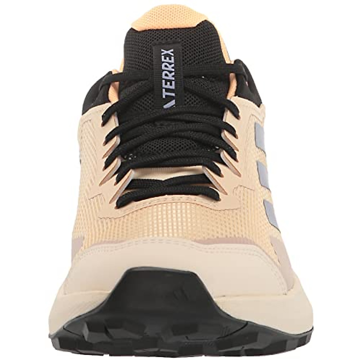 adidas Women's Terrex Trailrider Sneaker, Sand Strata/Silver Violet/Wonder White, 8