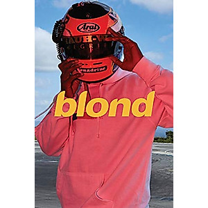 BnB design Poster Frank Ocean Blond Rapper 12X18 inches, pink, 12*18 inches