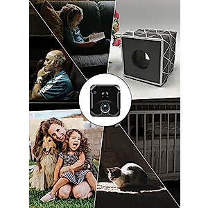 AREBI Mini Spy Camera Wireless Hidden 150 Days Standby 4K Small WiFi PIR Camera for Home Security Indoor Battery Cam with Night Vision Motion Detection