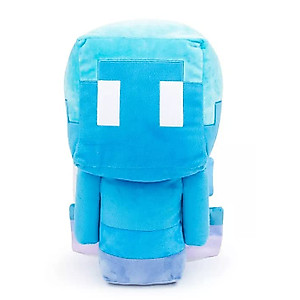 Minecraft Build Allay 15 inch Pillow Buddy Basic Plush Character Soft Dolls, Video Game-Inspired Collectible Toy Gifts for Kids & Fans Ages 3 Years Old & Up