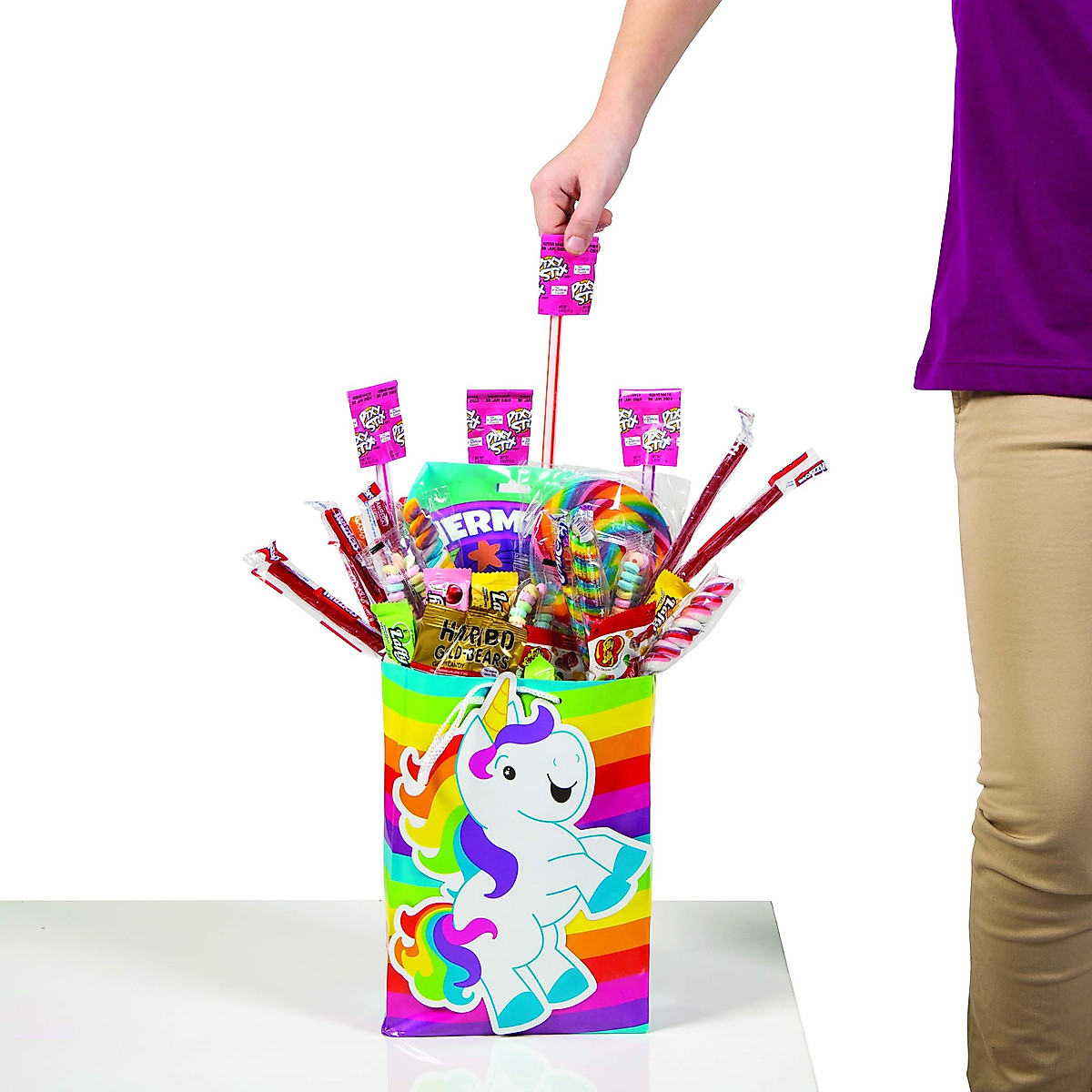 Mini Twisty Lollipops (Rainbow) Unicorn Pops