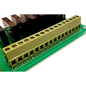8 Channel I2C Interface Bus Solid State Relay Module for Arduino Raspberry PI and All Mic, AC Voltage Frequency Range 50…60Hz, AC Controlling Voltage Range 100…240VAC Long Life Quite Relay