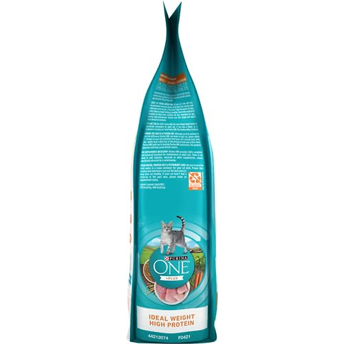 Purina ONE High Protein, Healthy Weight Dry Cat Food, +Plus Ideal Weight With Turkey - 3.5 lb. Bag