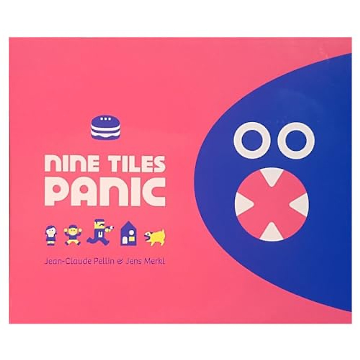 Oink Games Nine Tiles Panic - Fast-Paced Japanese Puzzle Game | Perfect for Stocking Stuffers & Secret Santa Gifts | Ages 7+ | Arrange Tiles to Win