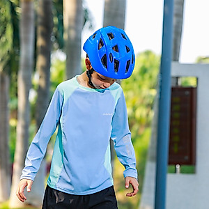 Atphfety Kids Bike Helmet,2 Sizes Adjustable for Youth Child Boys & Girls Ages 3-5-8-14,Ventilation and Multi-Sport for Bicycle Scooter Skate