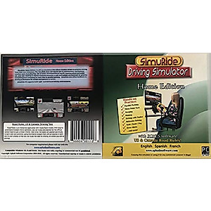 Driving Simulation and Road Rules Test Preparation - 2021 SimuRide Home Edition - Driver Education [Interactive DVD]