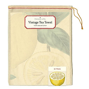 Cavallini - Cotton - Citrus Tea Towel