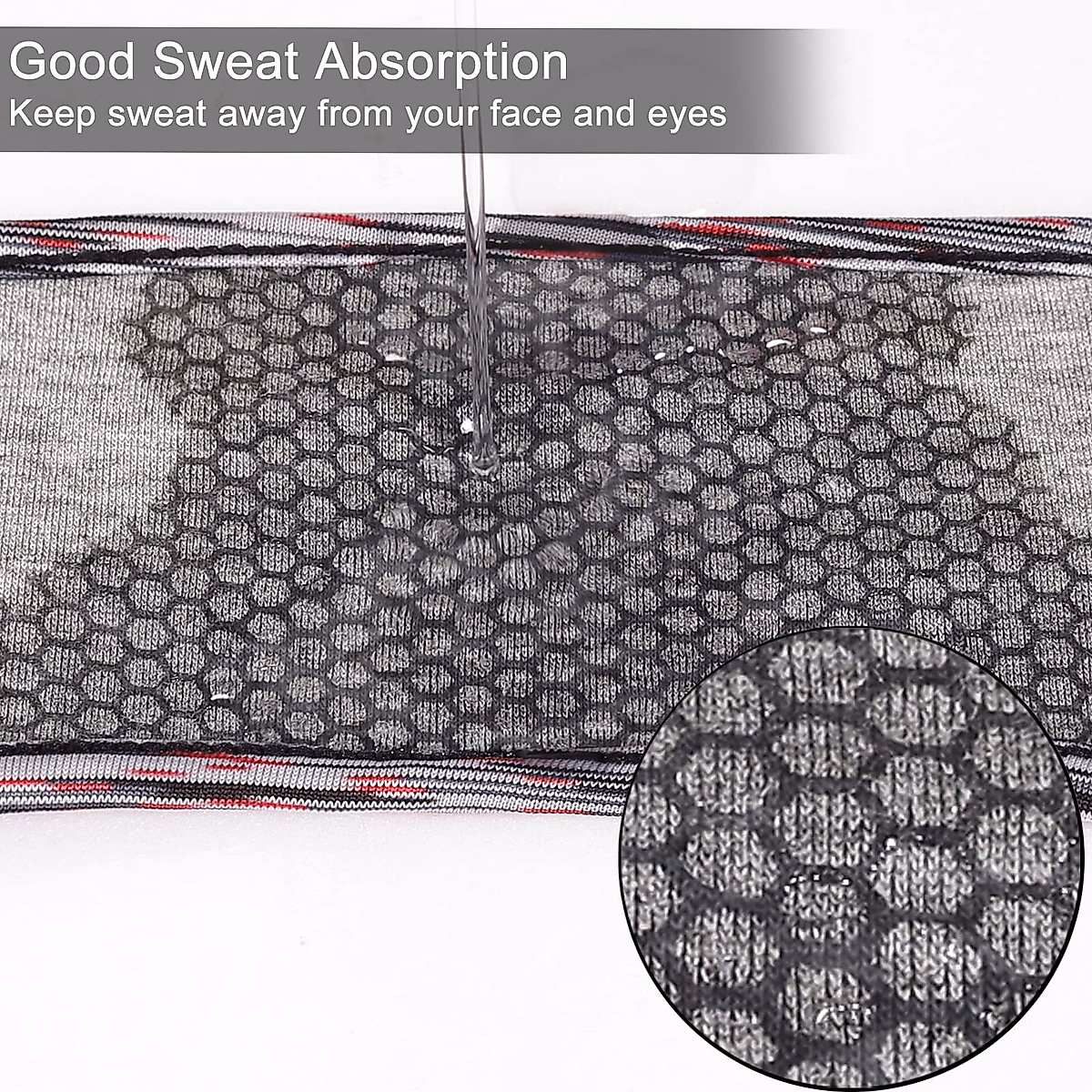 Charlux VR Sweat Band for Oculus Go Quest 2 Meta Face Mask Eye Masks Headband Guard Cover for VR Workouts Supernatural for Men Women (Navy Blue/Black/Gray, 3pcs)