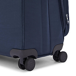 Kipling Youri Spin Large 4 Wheeled Rolling Luggage Blue Bleu 2