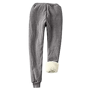 Warm Up Trousers Shorts with Long Silk Leggings Warm Warm Up Pants with Zipper Fly Thick Maternity Leggings for Winter Warm Winter Pants Womens Thermal Lounge Pants Pink Thermal Pants Warm for Women