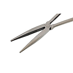 ABN Long Reach 11in Plier 4-Piece Set – 90-Degree Angle, 45-Degree Angle, Straight Needle Nose, and Duckbill Pliers