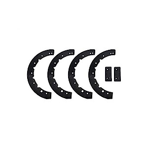 LAWN & GARDEN AMC Snow Thrower Paddle Kit Compatible with MTD 753-0613 Kit (4 Spirals, 2 Paddles). Includes Scraper Bar Compatible with MTD 731-1033