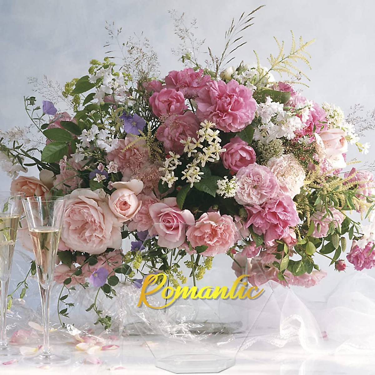 10 Set Acrylic Table Card with Holders & 2 Markers,Clear Hexagon Table Number Sign Holders Wedding Seating Place Cards with Base Blank DIY Table Name Cards for Banquet,Photos and Office Menu Meeting