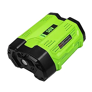 Sunmokite 56V Replacement for EGO Battery 56V 5.0Ah BA2800 BA4200 Compatible with EGO 56 Volt CS1604 CS1804 CS1403 HT2400 LB6504 LB5804 LB6500 LB4800 PH1400 Power Tools